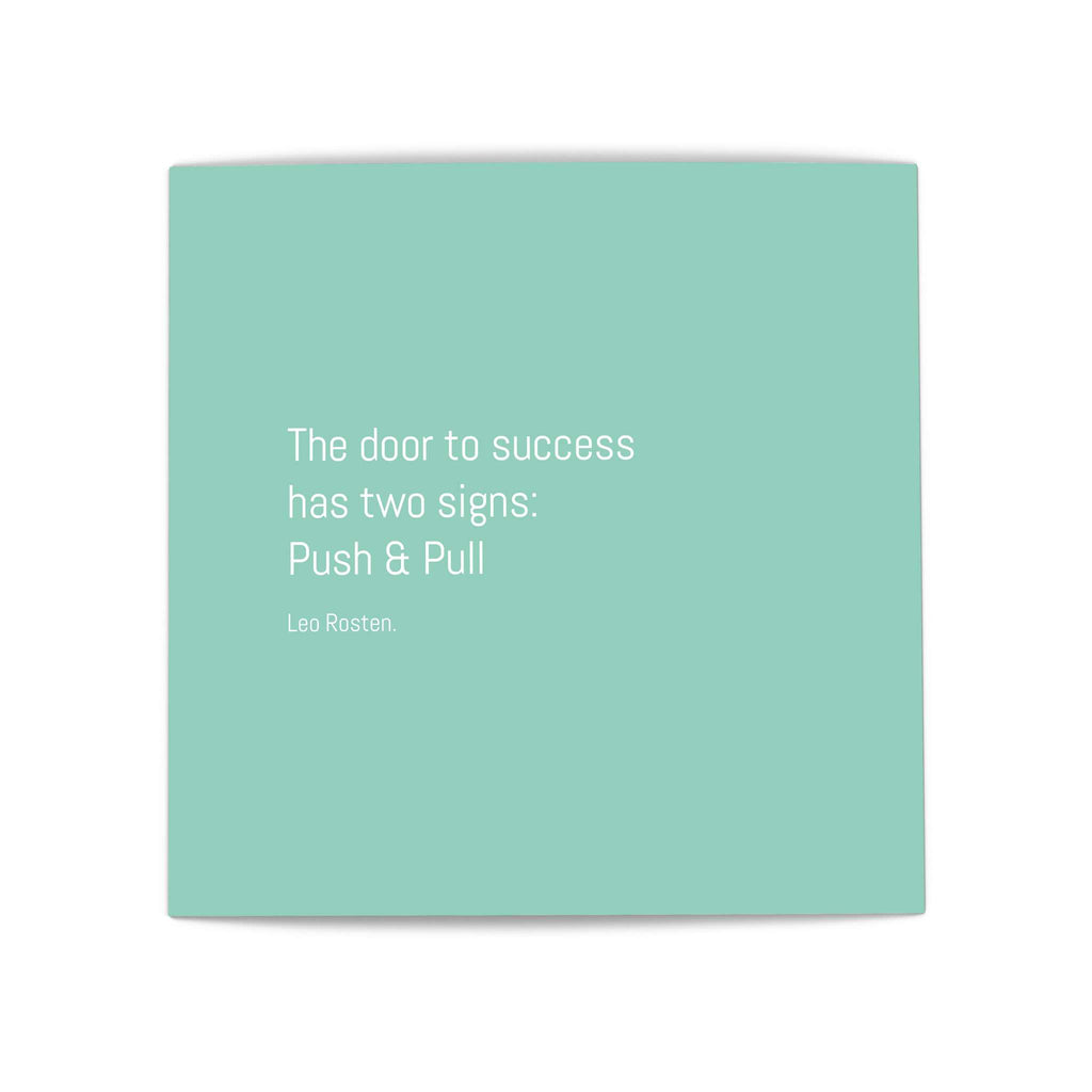 Push & Pull - Greeting Card – Ed's Stuff