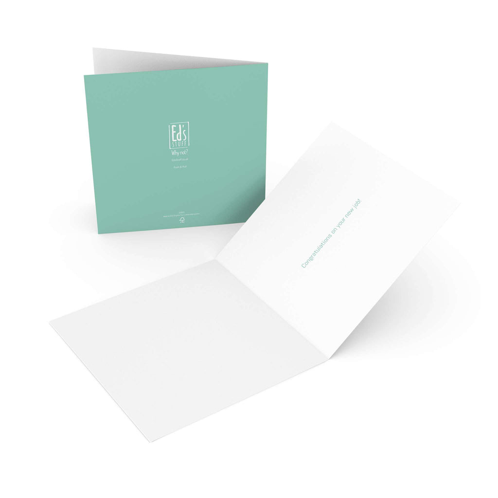 Push & Pull - Greeting Card – Ed's Stuff